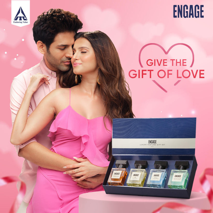 Buy Engage Gift - Assorted Luxury Gift Set for Men, 25mlx4, Pack of 4 – ENGAGE