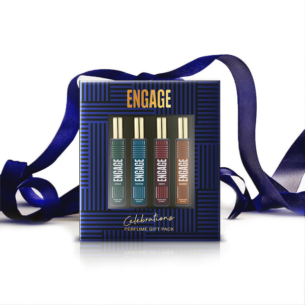 Engage Gift Perfume Set - Celebrations For Men, 100ml, Long Lasting, A ...
